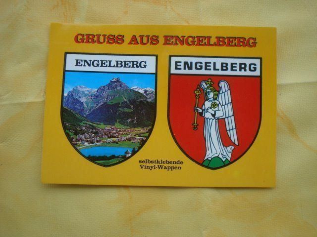 ENGELBERG SELBSKLEBENDE VINYL-WAPPEN | Kaufen auf Ricardo