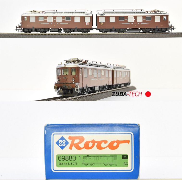 Roco 69880.1 E-Lok Ae 8/8 BLS H0 WS OVP | Kaufen auf Ricardo