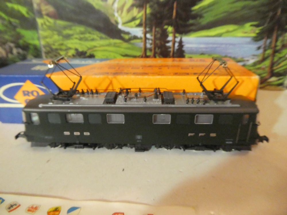 Roco 4195 SBB E-Lok Ae 6/6 grün H0 GL | Acheter sur Ricardo