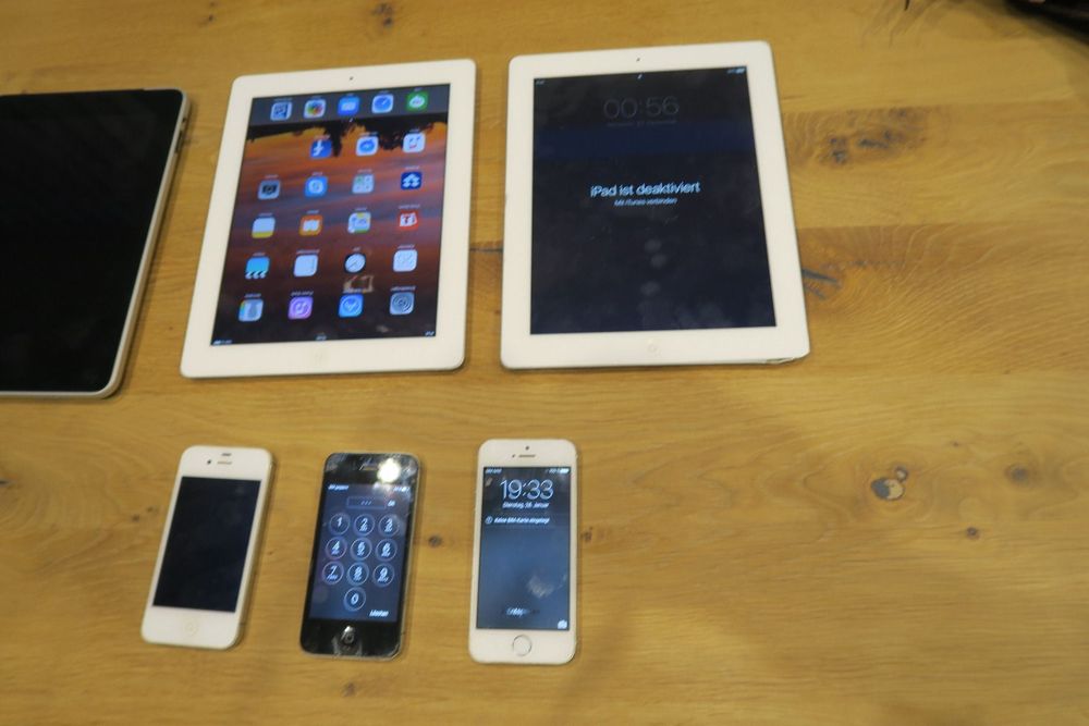3x iPad + 3x iPhone 1x 5s + 2x 4s | Acheter sur Ricardo