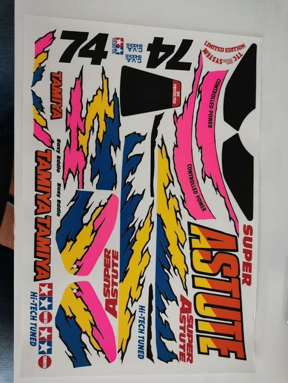 Tamiya Super Astute Repro Decals | Kaufen auf Ricardo