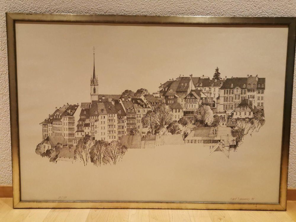 Karl Tanner Lithographie Nydegg, Bern | Kaufen auf Ricardo