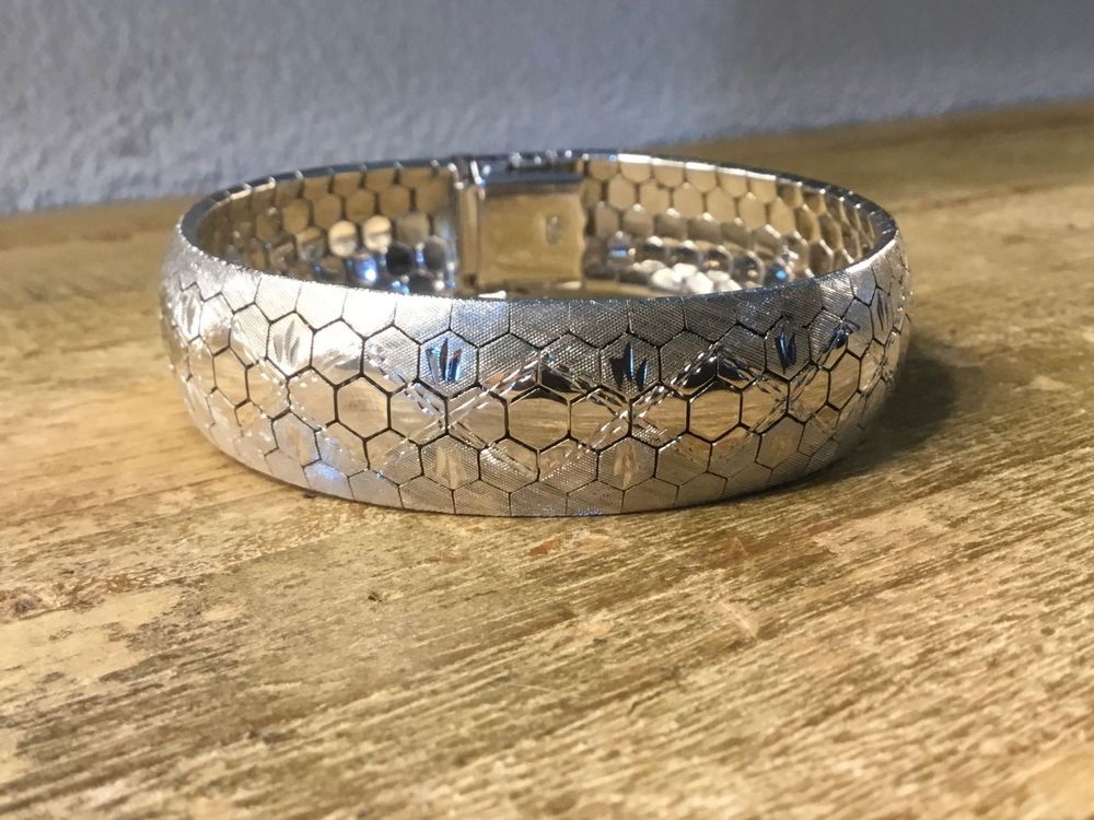VINTAGE ARMBAND SILBER 835, 43 GR | Kaufen auf Ricardo