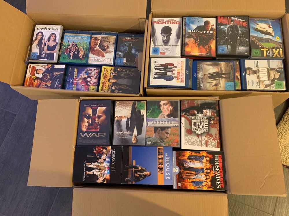 Riesen DVD-Sammlung | Kaufen auf Ricardo
