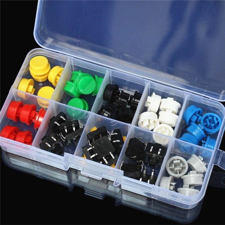 12mm Tactile Switch Taster Kit in Box | Kaufen auf Ricardo