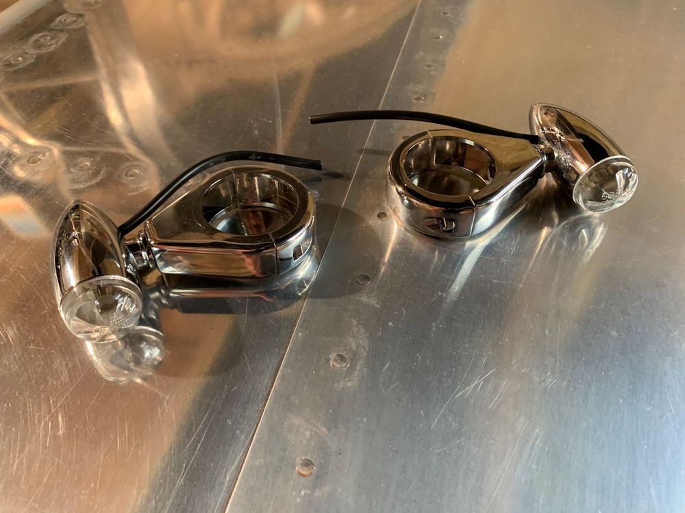 Harley Davidson LED Blinker Chrom | Kaufen auf Ricardo
