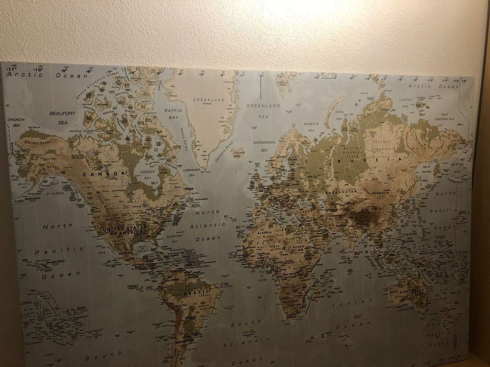 Weltkarte | Kaufen auf Ricardo