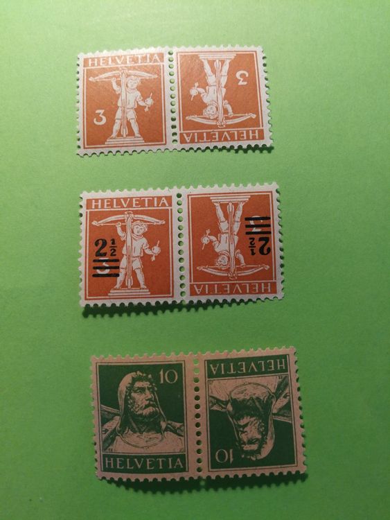 Kehrdrucke K10 K13 K18 sauber postfrisch | Kaufen auf Ricardo