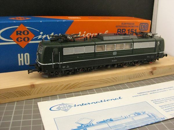 Roco DB BR 151 grün Güterzuglok | Kaufen auf Ricardo
