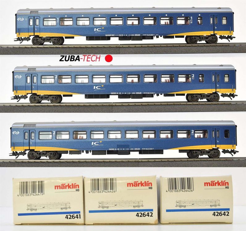 Märklin 3x Personenwagen der NS H0 WS OV | Kaufen auf Ricardo