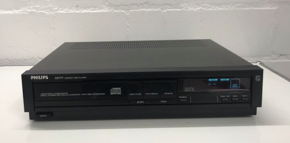 VINTAGE Philips CD-Player CD771 CD 771 | Kaufen auf Ricardo