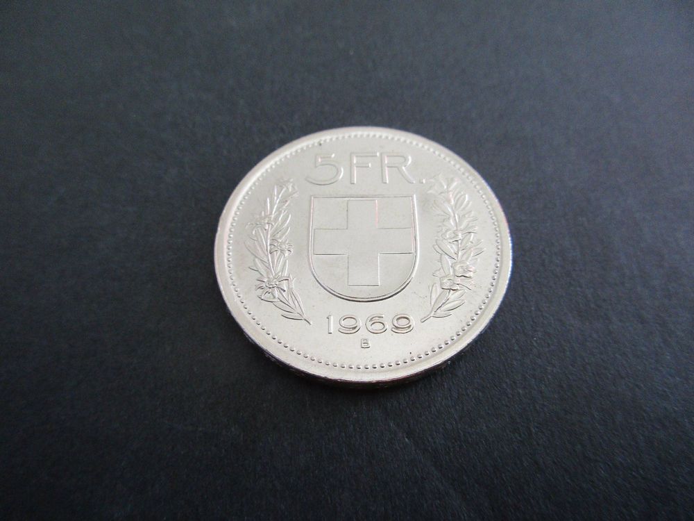 Der letzte Silber-Fünfliber von 1969 | Kaufen auf Ricardo