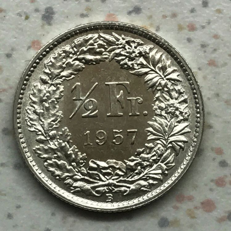 1957 50 Rappen Super Stück !!! | Kaufen auf Ricardo