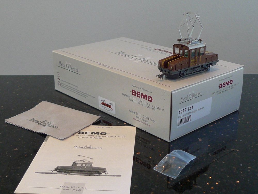 BEMO 1277 141 H0m: RhB Ge 2/2 161 kaufen auf Ricardo
