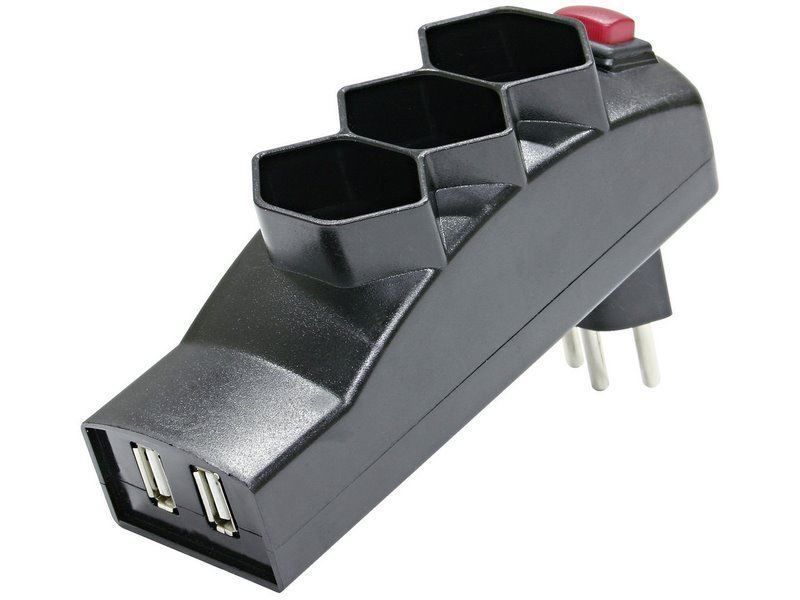 Doppelstecker 3x T13 2x USB Ladegerät | Kaufen auf Ricardo