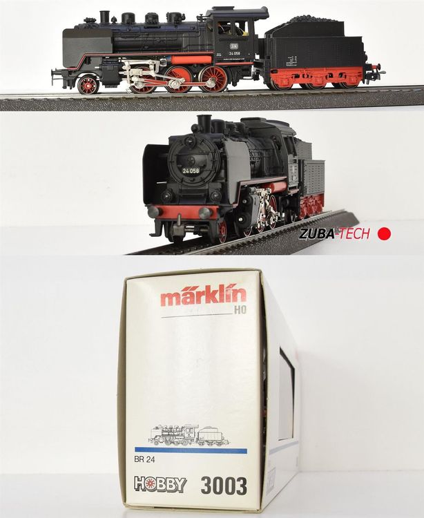 Märklin 3003 Dampflok BR 24 DB H0 WS OVP | Kaufen auf Ricardo