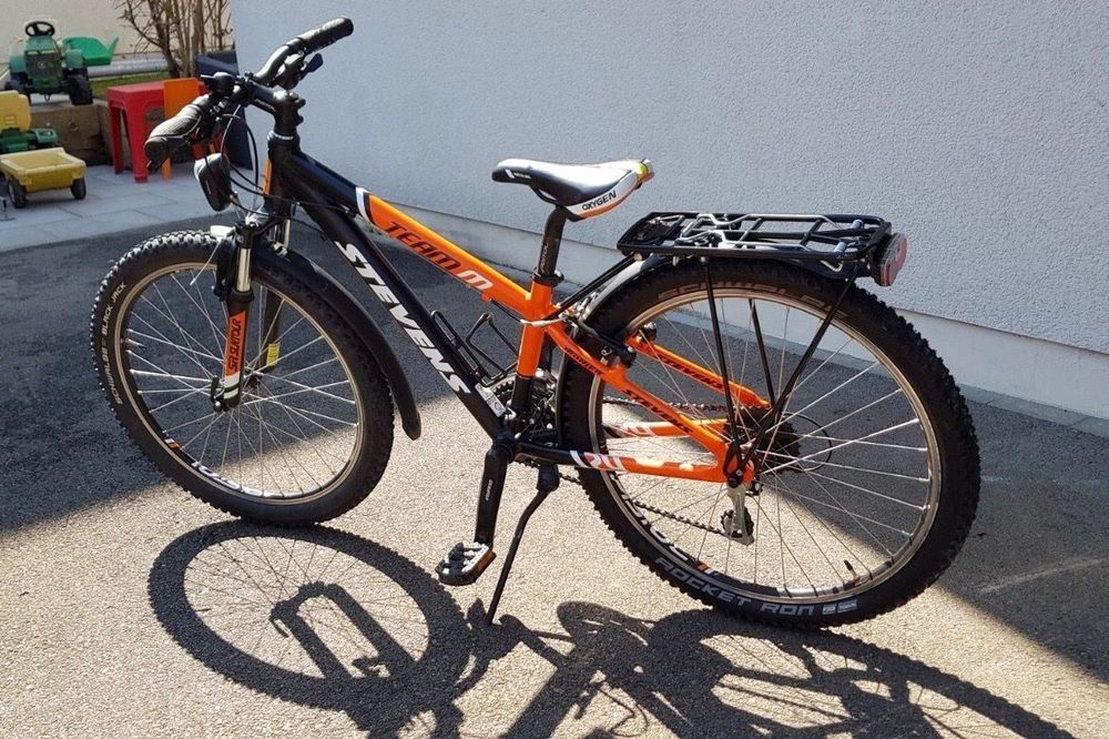 Bike Stevens Team M24" schwarz/orange | Kaufen auf Ricardo