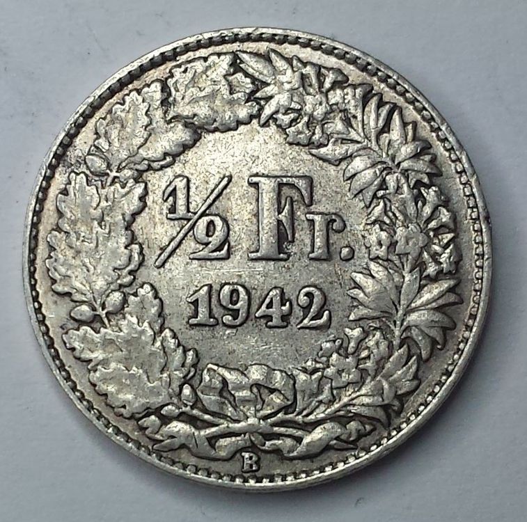 50 Rappen Münze 1942 | Acheter sur Ricardo