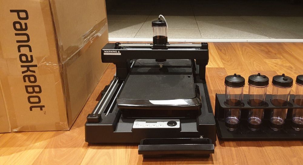 PancakeBot mit 4 zusätzlichen Behälter | Kaufen auf Ricardo