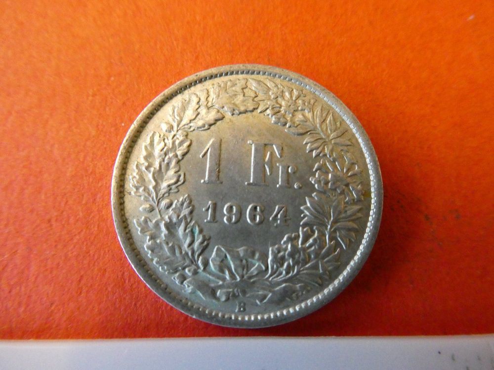 Schweiz 1964, 1 Franken - Silber | Kaufen auf Ricardo