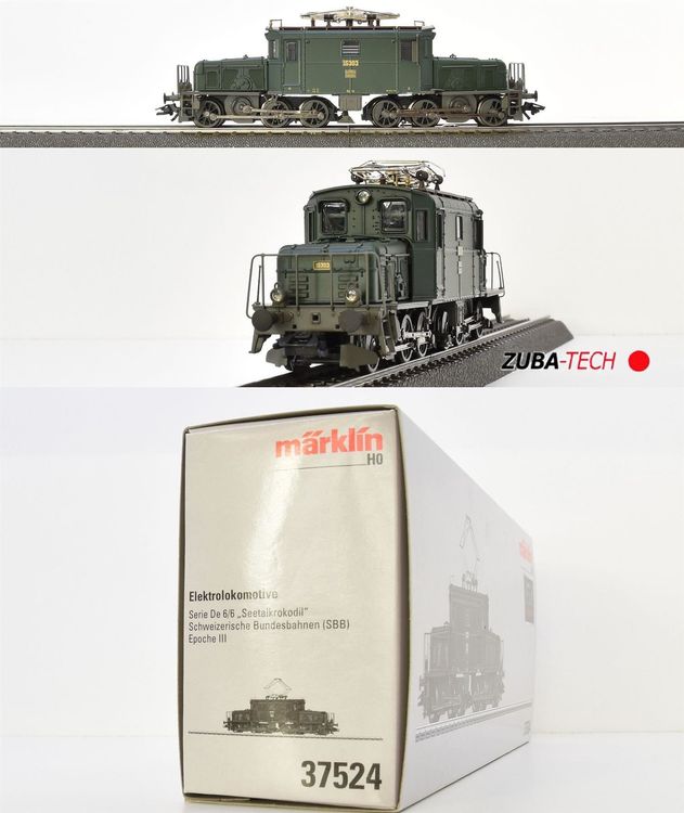 Märklin 37524 E-Lok De 6/6 SBB H0 WS Dig | Comprare su Ricardo