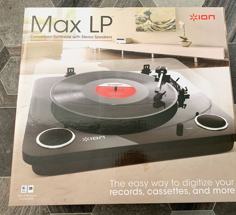 ION MAX LP - USB Plattenspieler | Kaufen auf Ricardo