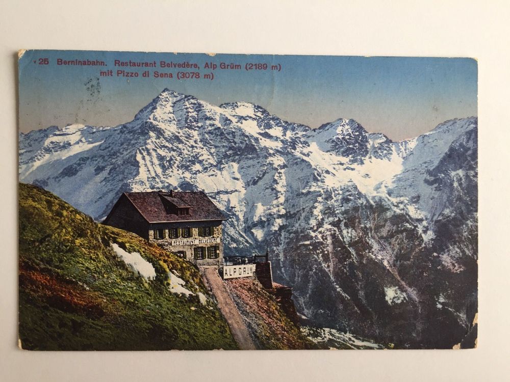 Restaurant Belvedère Alp Grüm Berninabah | Kaufen auf Ricardo