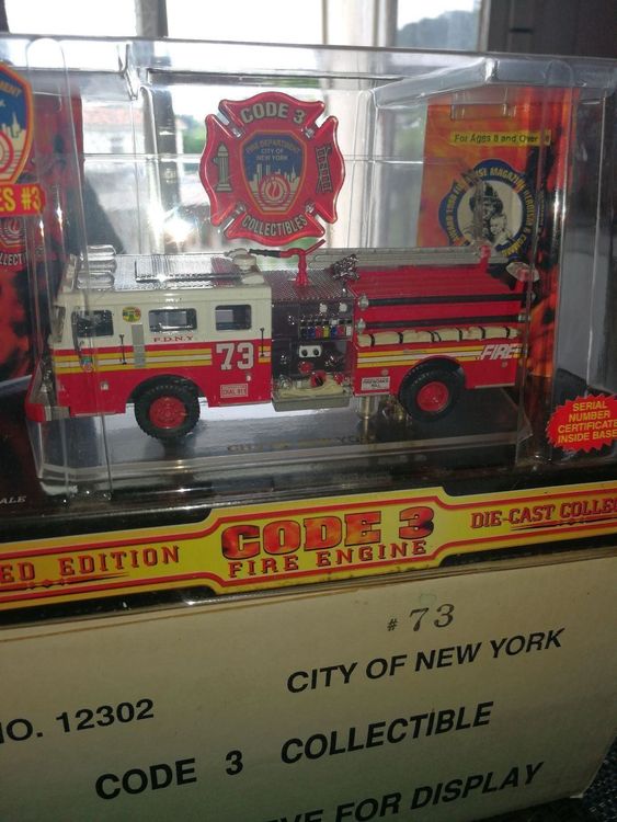 CODE 3 - FDNY FIRE ENGINE 73 - NEU OVP | Kaufen auf Ricardo