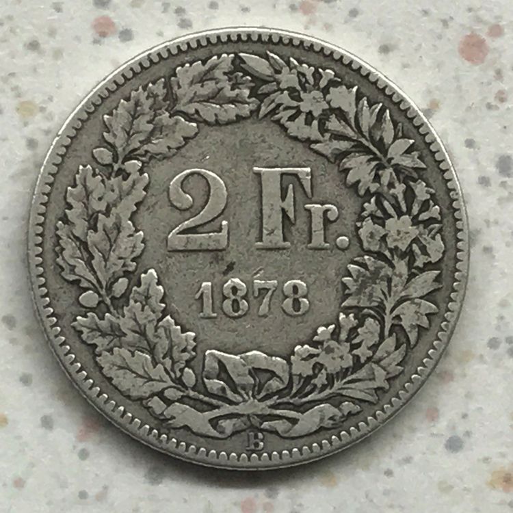 1878 2 Franken sehr selten !!!! | Comprare su Ricardo