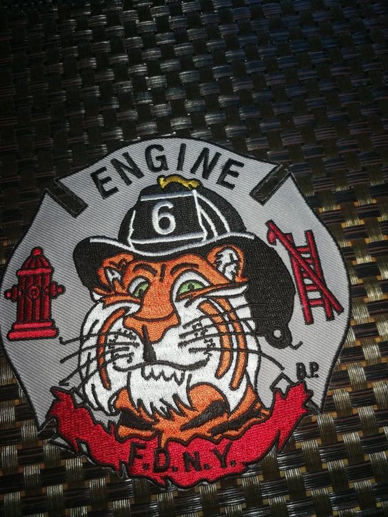 FDNY FIREFIGHTER PATCH - ENGINE 6 | Kaufen auf Ricardo