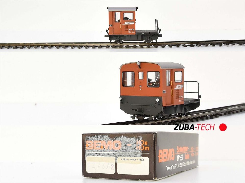 Bemo 1273/2 Rangiertraktor Tm 2/2 RhB | Kaufen auf Ricardo