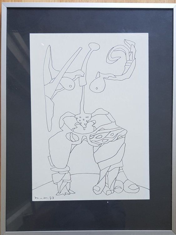 Max von Moos - original Zeichnung | Kaufen auf Ricardo