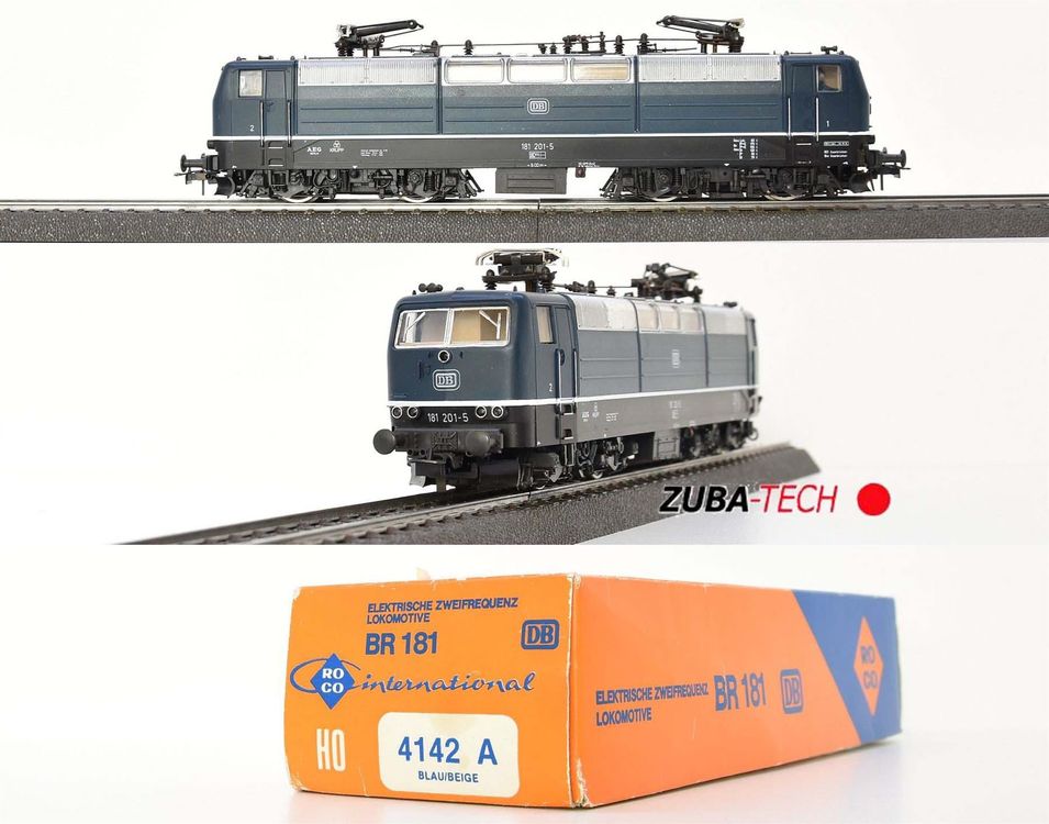 Roco 4142A E-Lok BR 181 der DB H0 GS OVP | Kaufen auf Ricardo