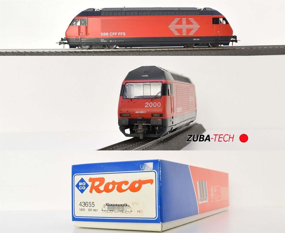 Roco 43655 E-Lok Re 460 SBB H0 GS OVP | Kaufen auf Ricardo