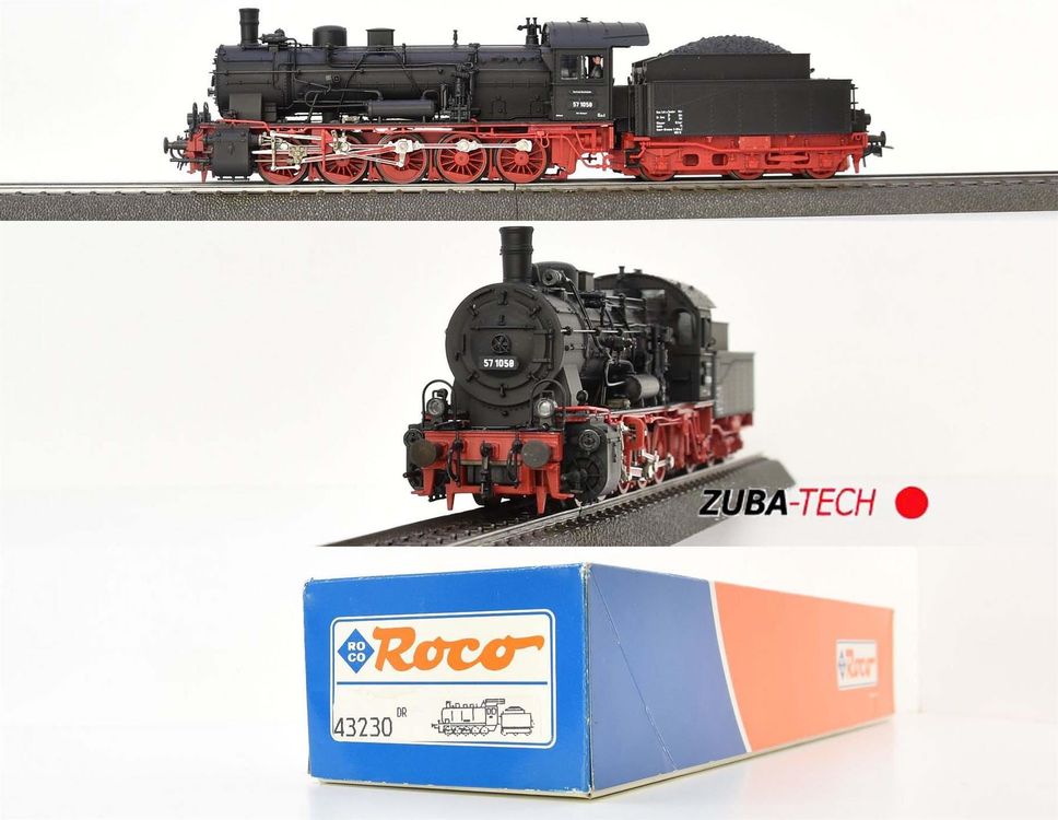 Roco 43230 Dampflok BR 57 DR H0 GS OVP | Comprare su Ricardo