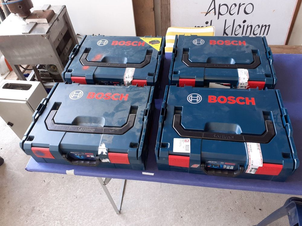 4 bosch sortimo systemkästen | Acheter sur Ricardo