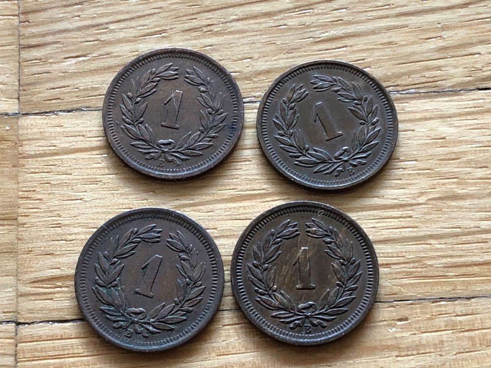 Schweiz - Lot 1 Rappen | Kaufen auf Ricardo