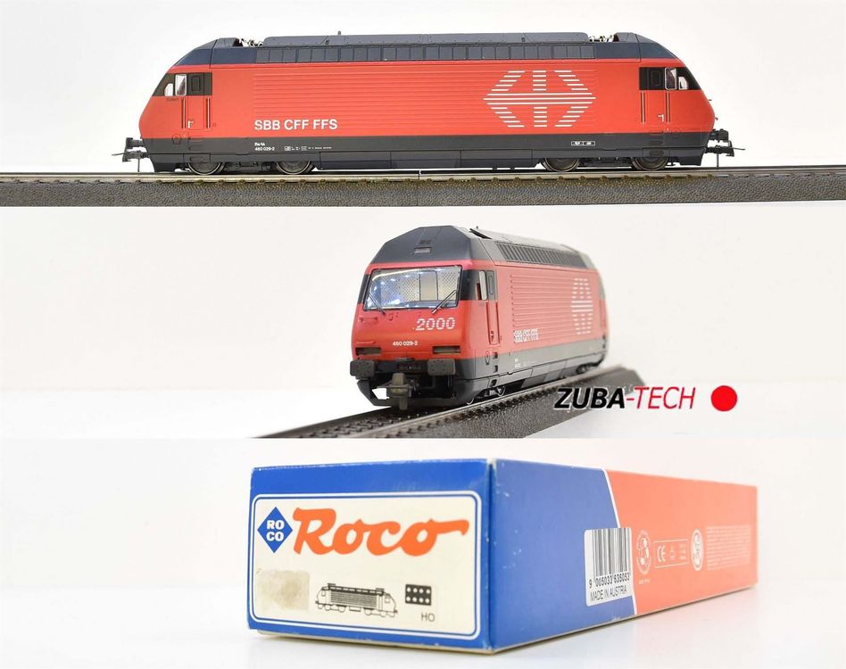 Roco E-Lok Re 460 der SBB H0 GS mit OVP | Acheter sur Ricardo