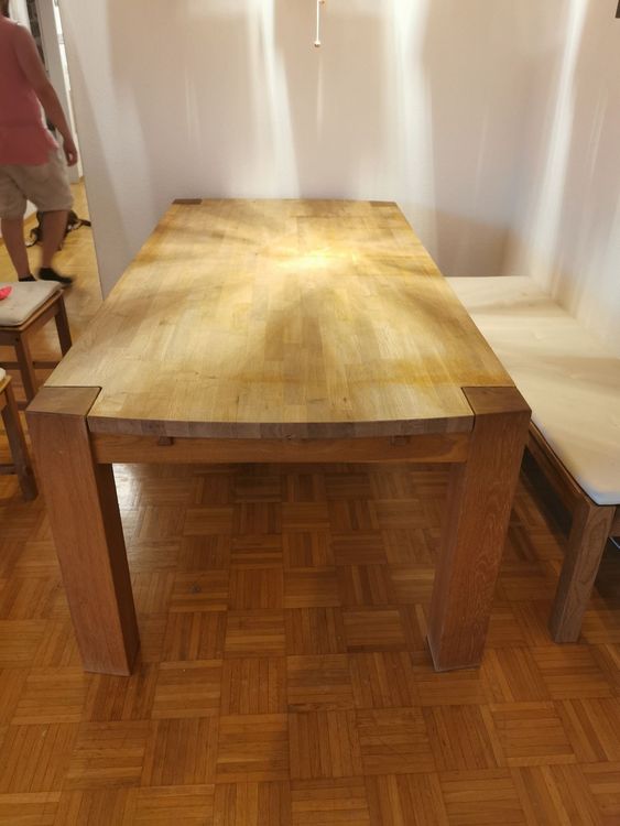 Massiver Eichenholztisch GRATIS | Kaufen auf Ricardo