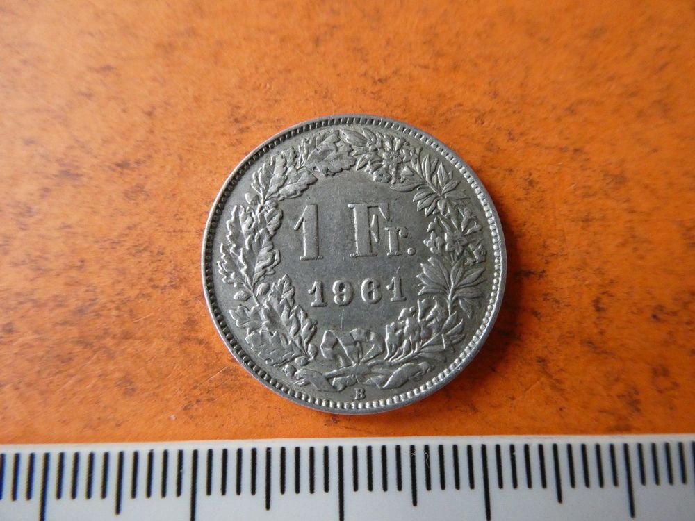 Schweiz 1961, 1 Franken - Silber | Kaufen auf Ricardo