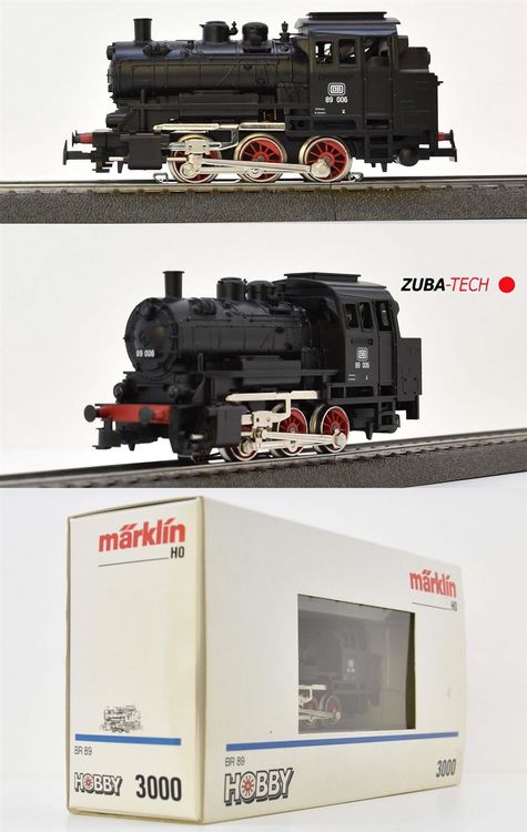 Märklin 3000 Dampflok BR 89 DB H0 WS OVP | Kaufen auf Ricardo