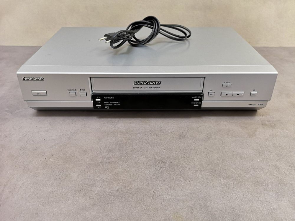 Panasonic VHS Videorecorder | Kaufen auf Ricardo