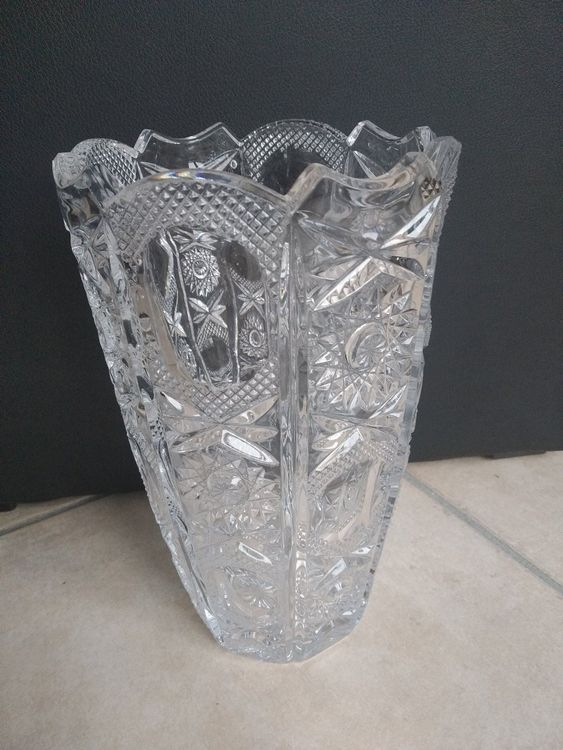 Kristall Vase | Kaufen auf Ricardo