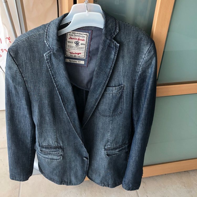 Nils Sundström Sakko Denim Gr 50 | Kaufen auf Ricardo