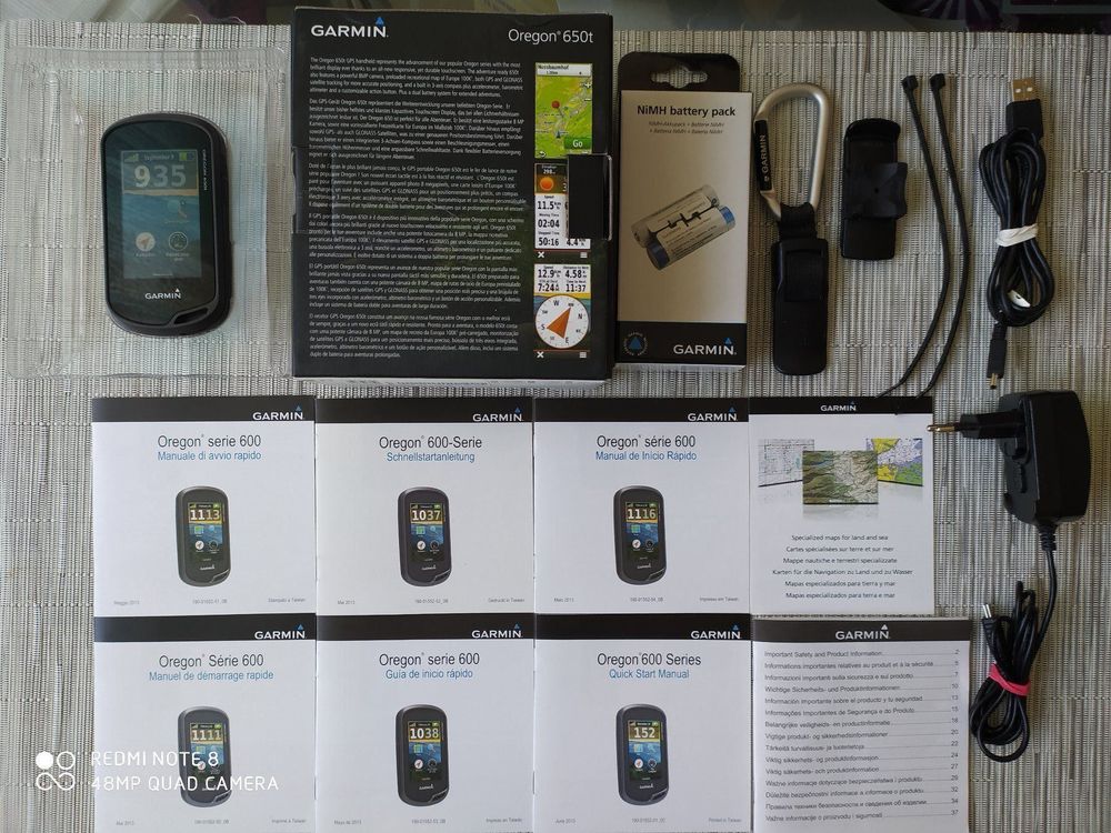 Garmin Oregon 650T TOP OVP + AKKU 4 Stk. | Kaufen auf Ricardo