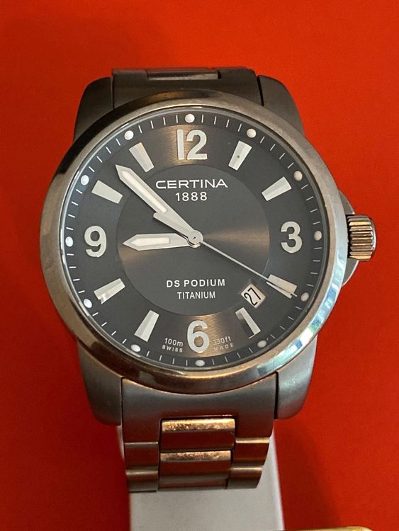 Certina DS Podium Titanium 38 mm | Kaufen auf Ricardo
