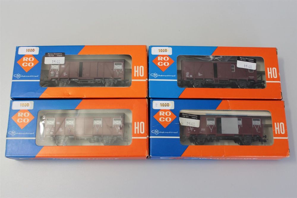 Roco 4372, 4374, 4375, 4376 DB Güterwag. | Kaufen auf Ricardo