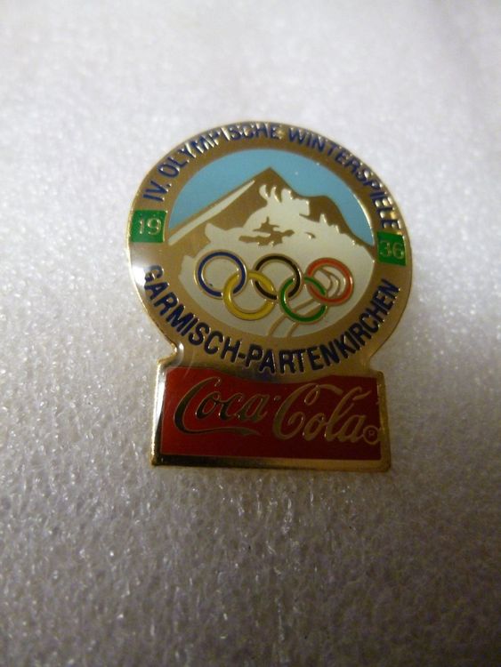 Coca Cola Pins Olympic Garmisch P. 1936 | Kaufen auf Ricardo