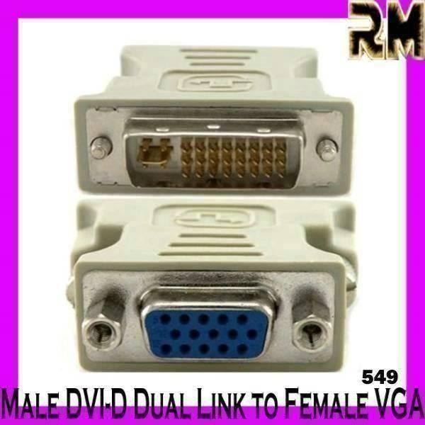 DVI 24+5 Male to 15 Pin VGA Female | Kaufen auf Ricardo