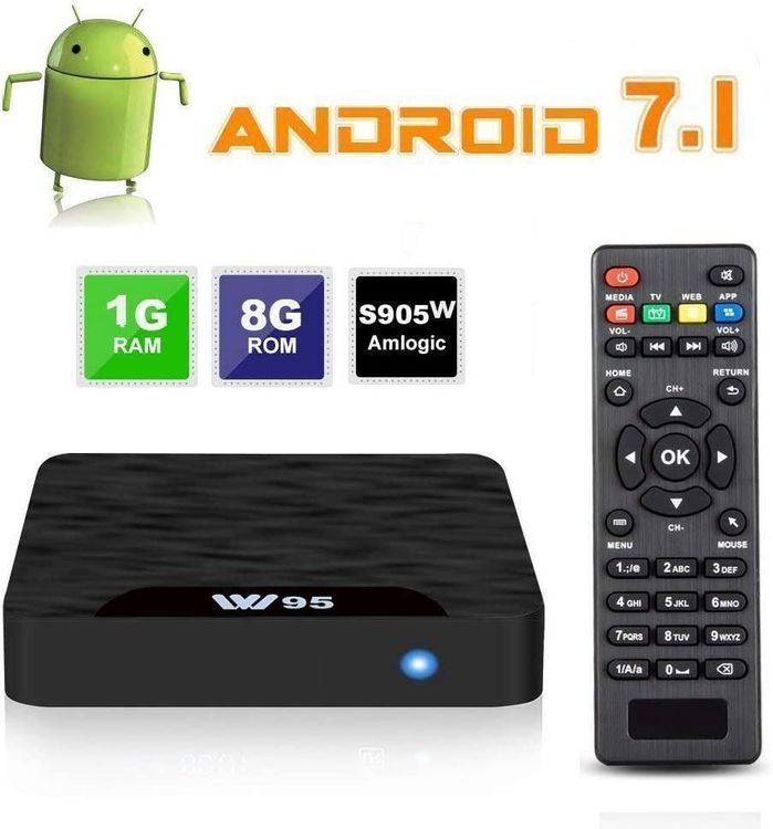 W95 4K IPTV TV Box Android 7.1 GUNSTIG | Kaufen auf Ricardo